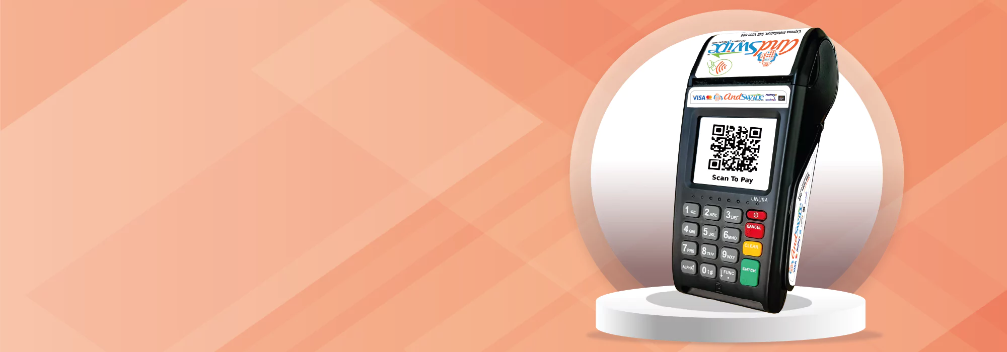 AndSwipe | Card Swipe Machine | POS Machine