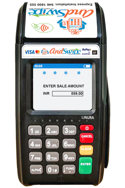 AndSwipe | Card Swipe Machine | POS Machine